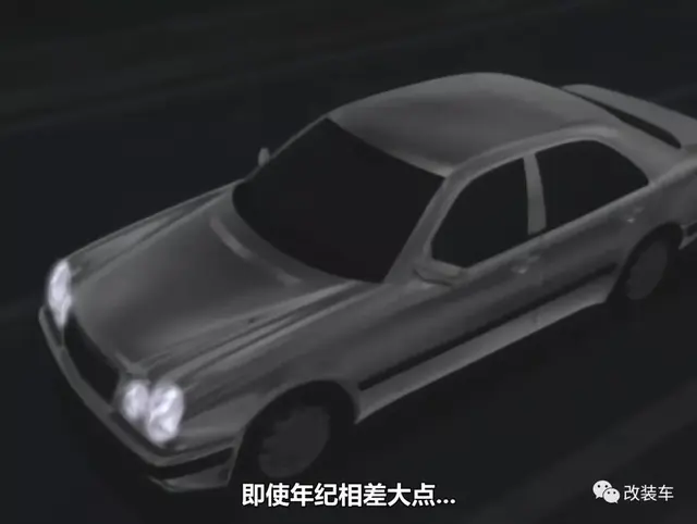 The biggest mystery of "Initial D" revealed! Whose Mercedes is the ...